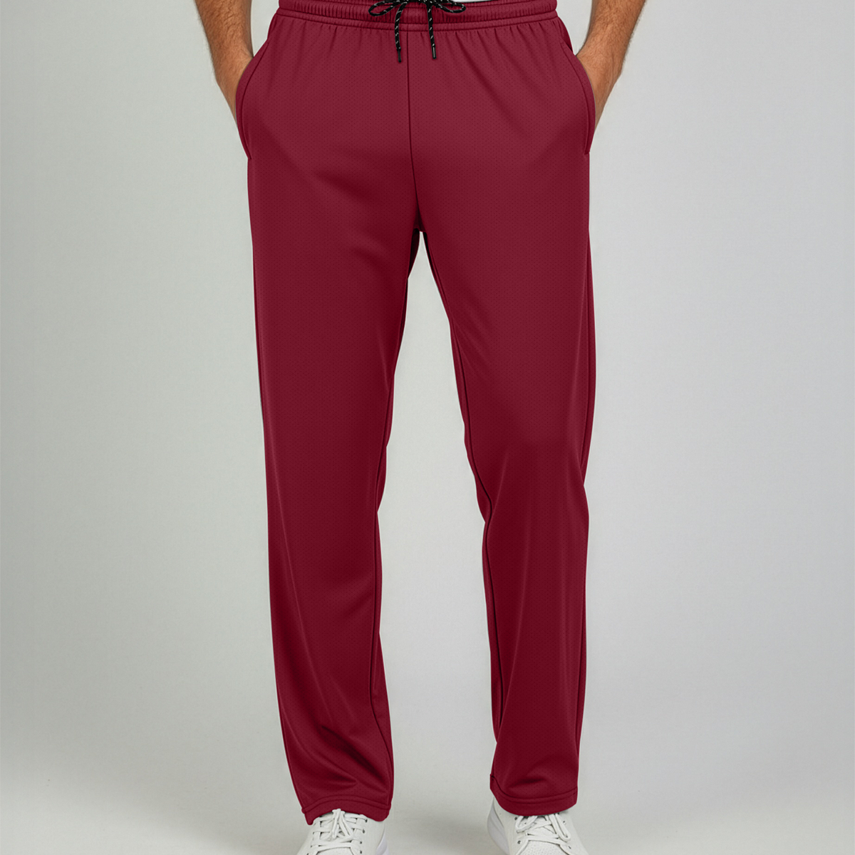 3 Pack: Mens Mesh Active Open Bottom Sweatpants – Real Essentials